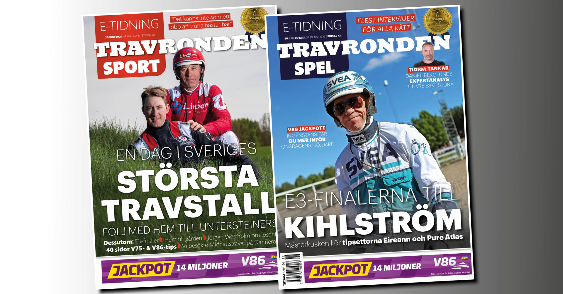 Nya nummer av Travronden Sport och Travronden Spel ute · Senaste nyheterna om trav · Travronden