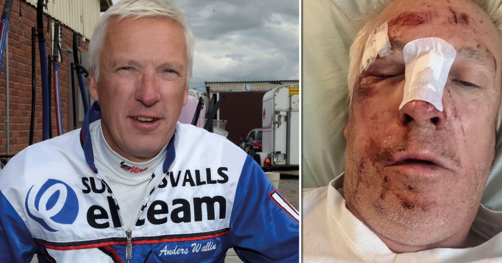 Anders Wallin i svår cykelolycka · Senaste nyheterna om trav · Travronden