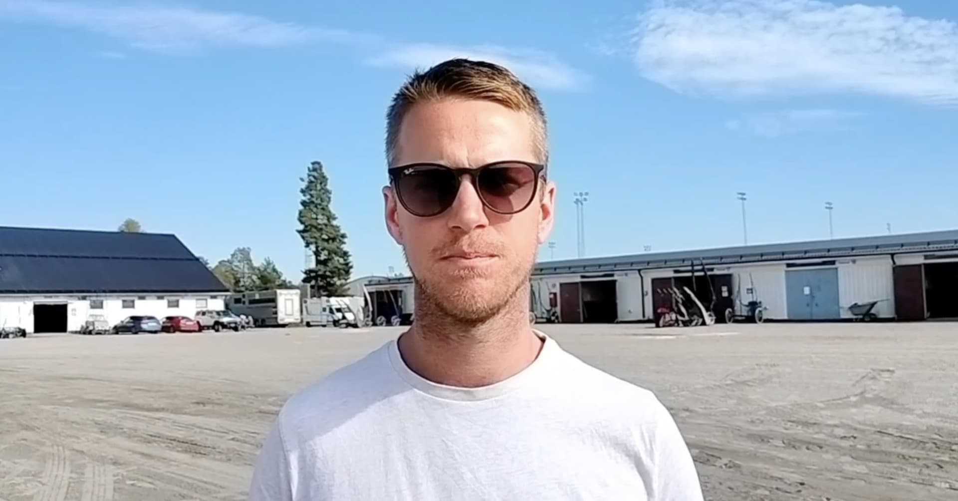 Anders Eriksson inför loppet med Sparky's Dream · Senaste nyheterna om trav · Travronden