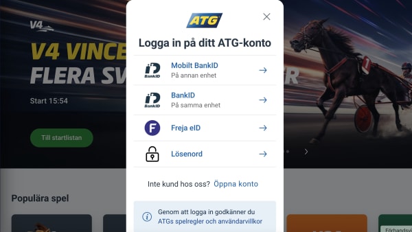 ATG · Senaste nyheterna om trav · Travronden