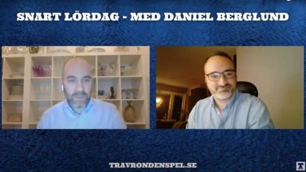 TV: "Snart lördag – med Daniel Berglund" · Senaste nyheterna om trav · Travronden